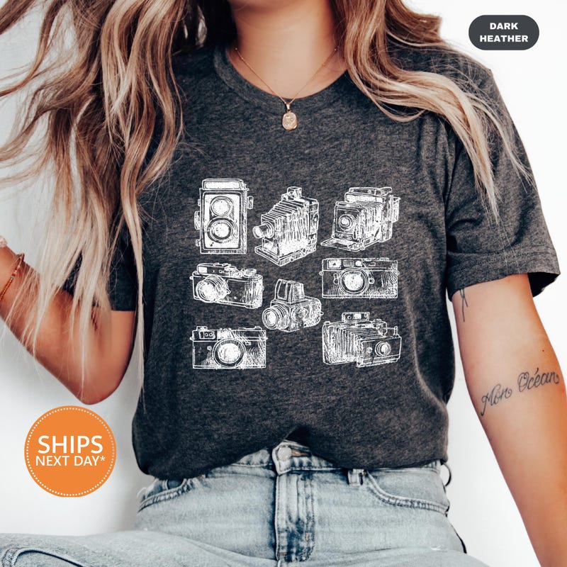 Camera Shirt - Etsy