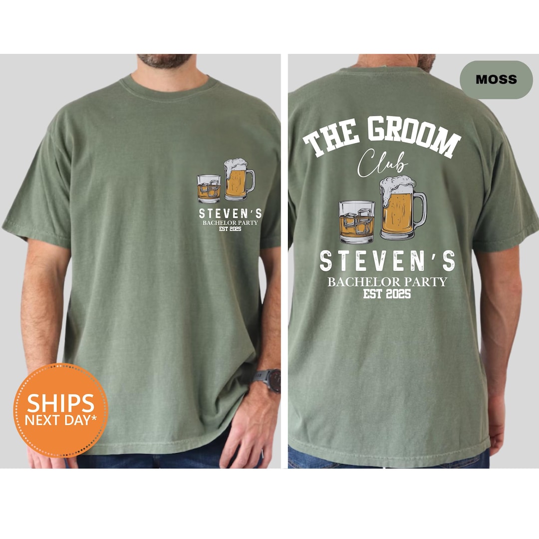 Bachelor Party Shirts | Comfort Colors Groomsmen Shirt Gift ...