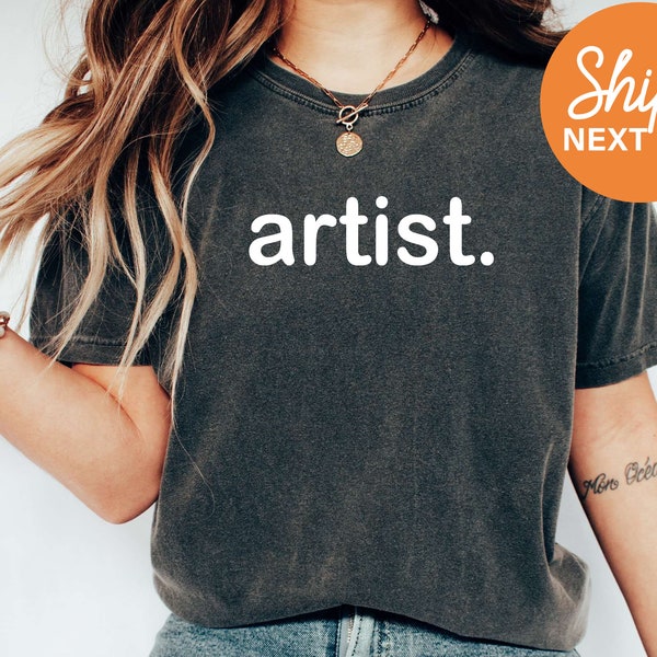 Artist Shirt - Etsy