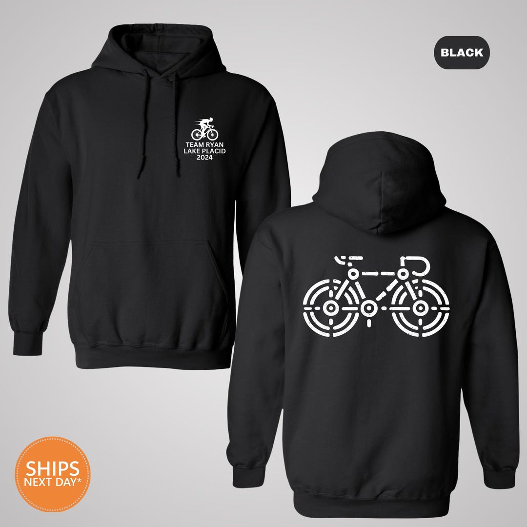 Custom Bike Sweatshirt | Bike Team Crewneck | Personalized Cycling ...