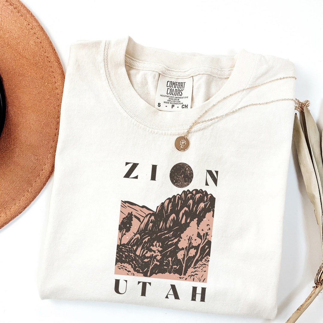 Zion National Park Shirt | Comfort Colors Hiking Shirts | Adventure ...