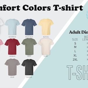 Custom Shirt With Photo | Comfort Colors Custom Photo Shirt | Family ...