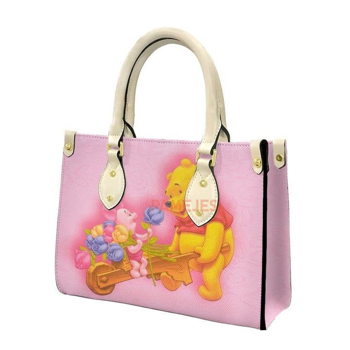 Disney Pooh And Piglet Leather Bag, Disney Characters Handbag sold by ...