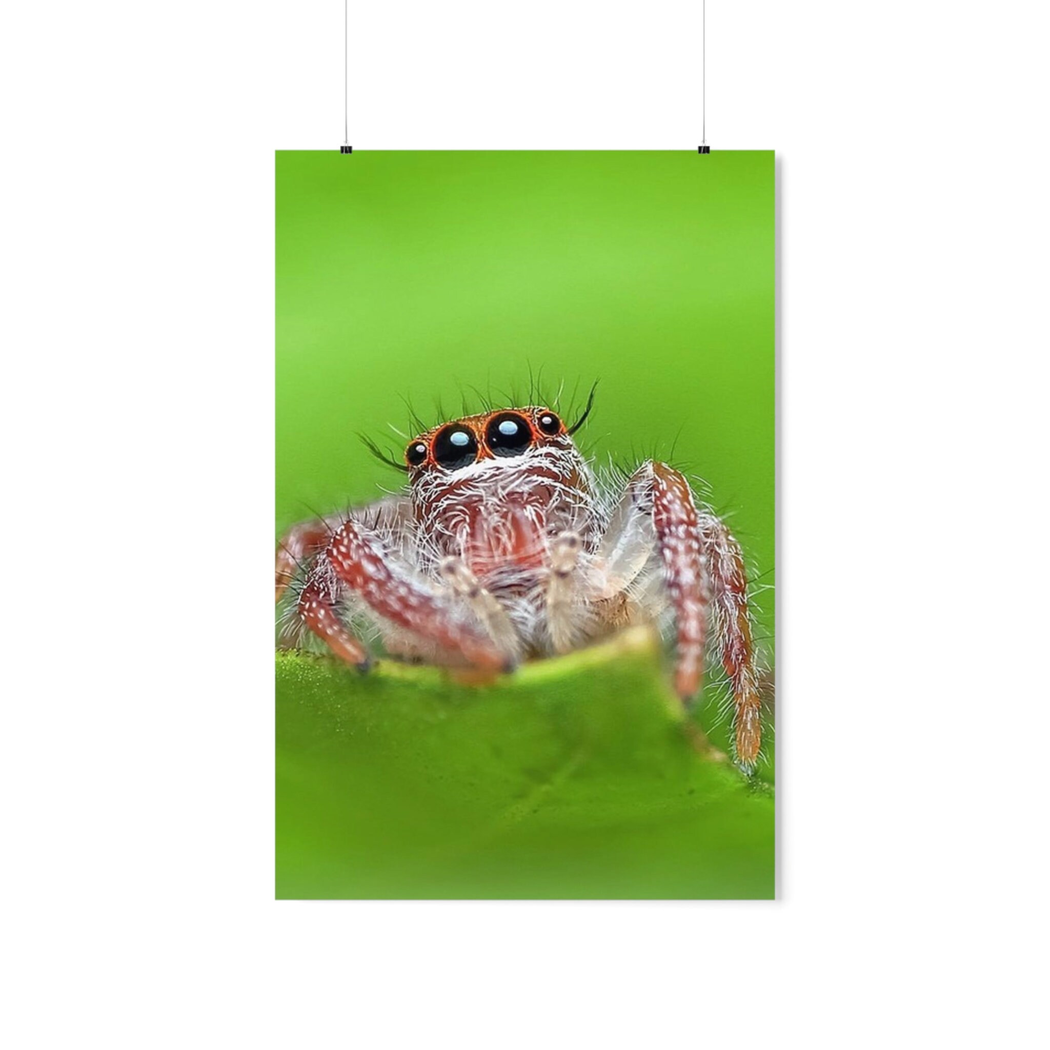 Jumping Spider Poster Premium Matte Vertical Posters - Etsy