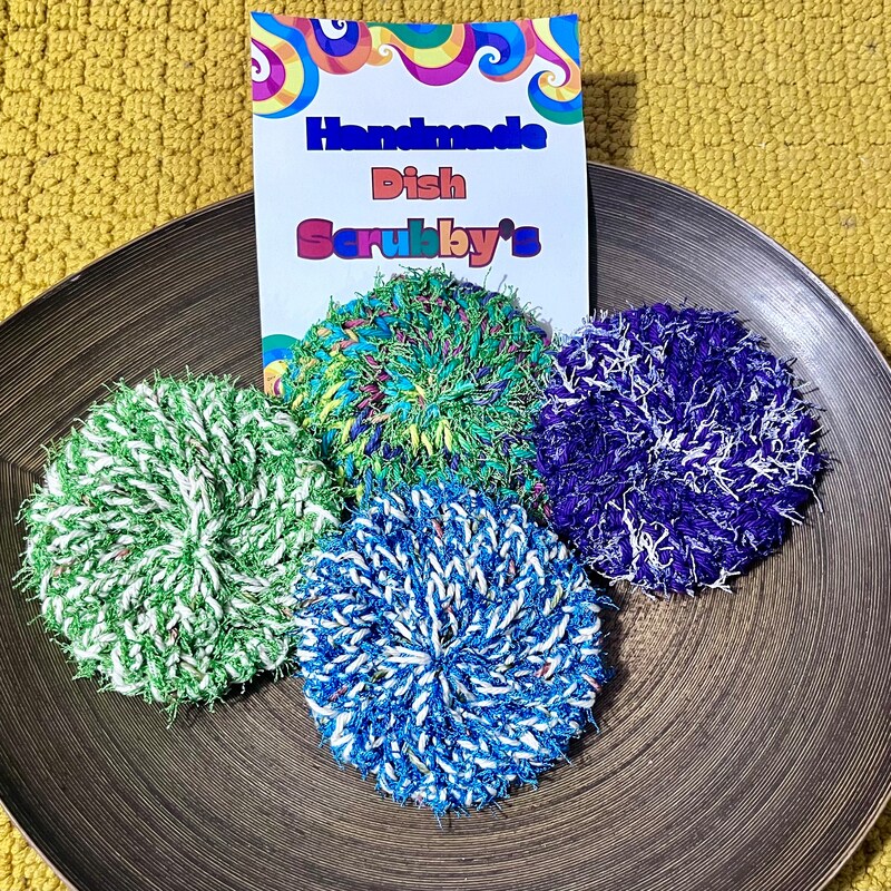 Dish Scrubbies - Etsy