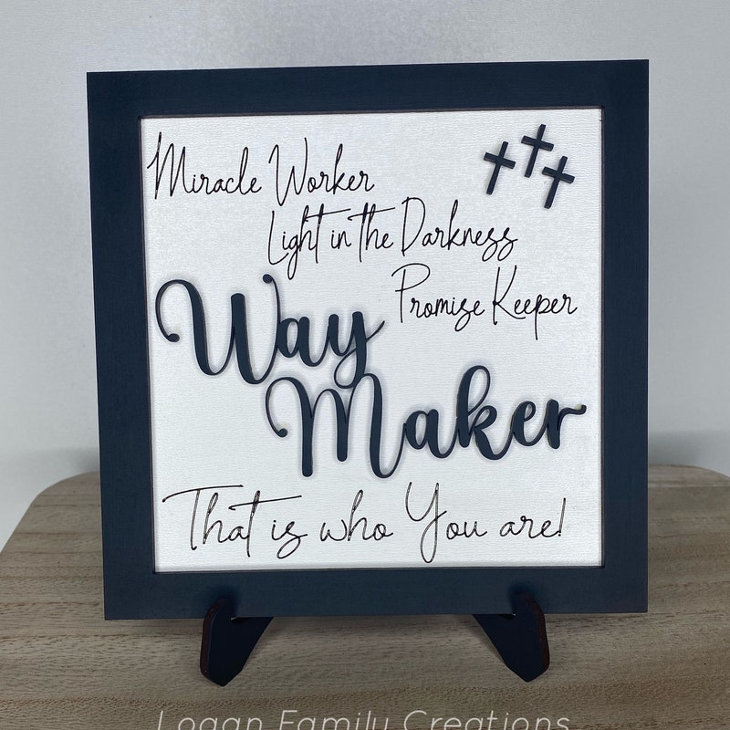 Way Maker Sign - Etsy