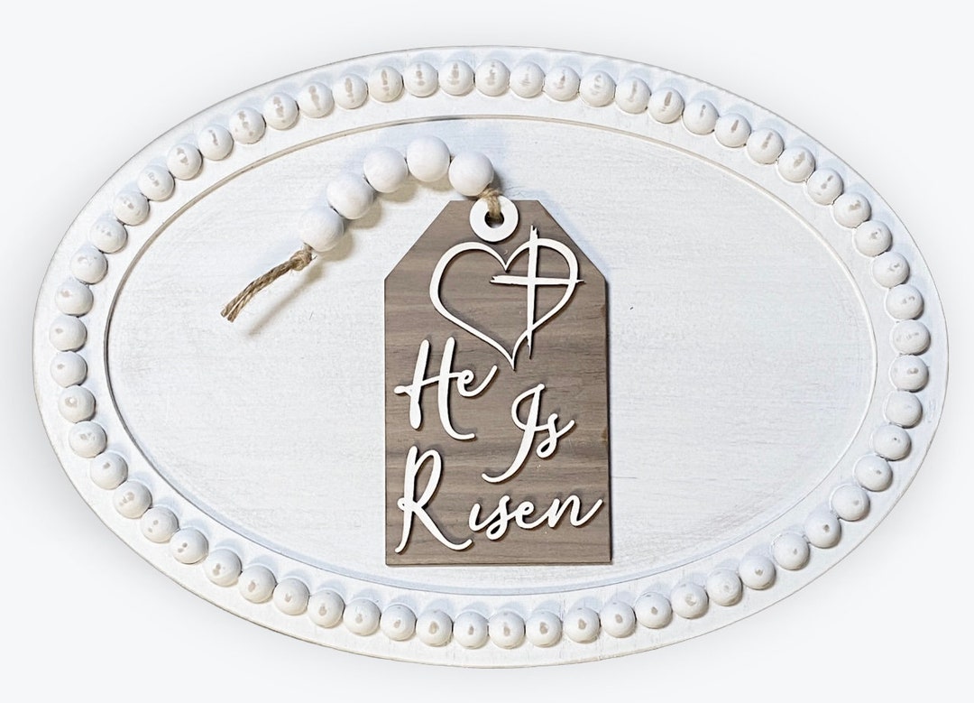 He is Risen Tag - Etsy