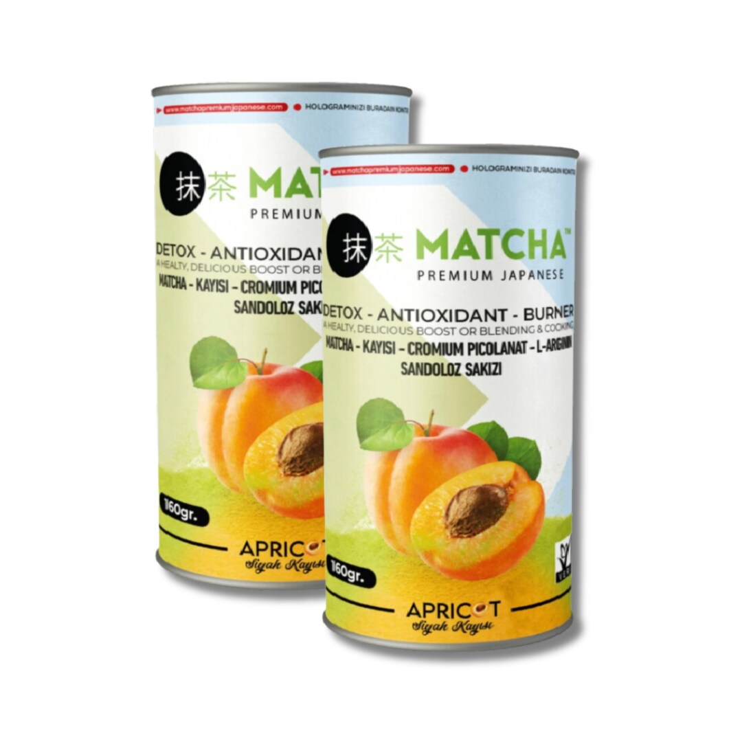 Green Matcha, Apricot Flavored, Matcha Form Tea, Detox Antioxidant ...
