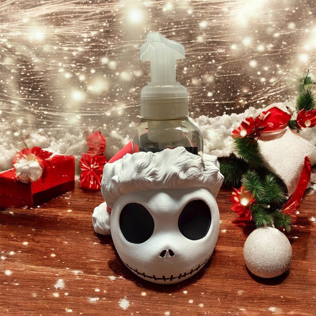 Santa Skeleton X-mas Soap Holder; 3D Print, Bath & Body Works - Etsy