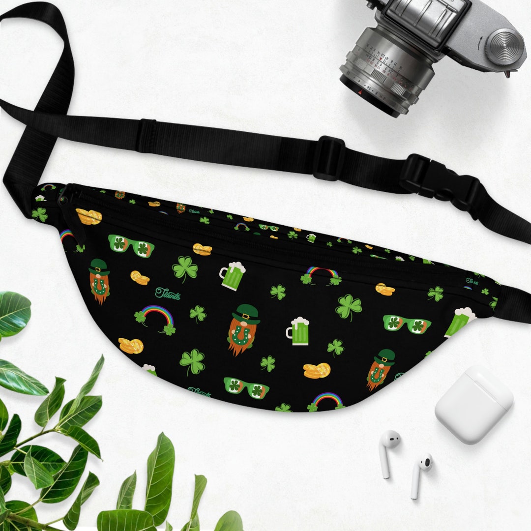 St. Patrick's Day Fanny Pack, Cute Irish for Him or Her/unisex, Rainbow ...