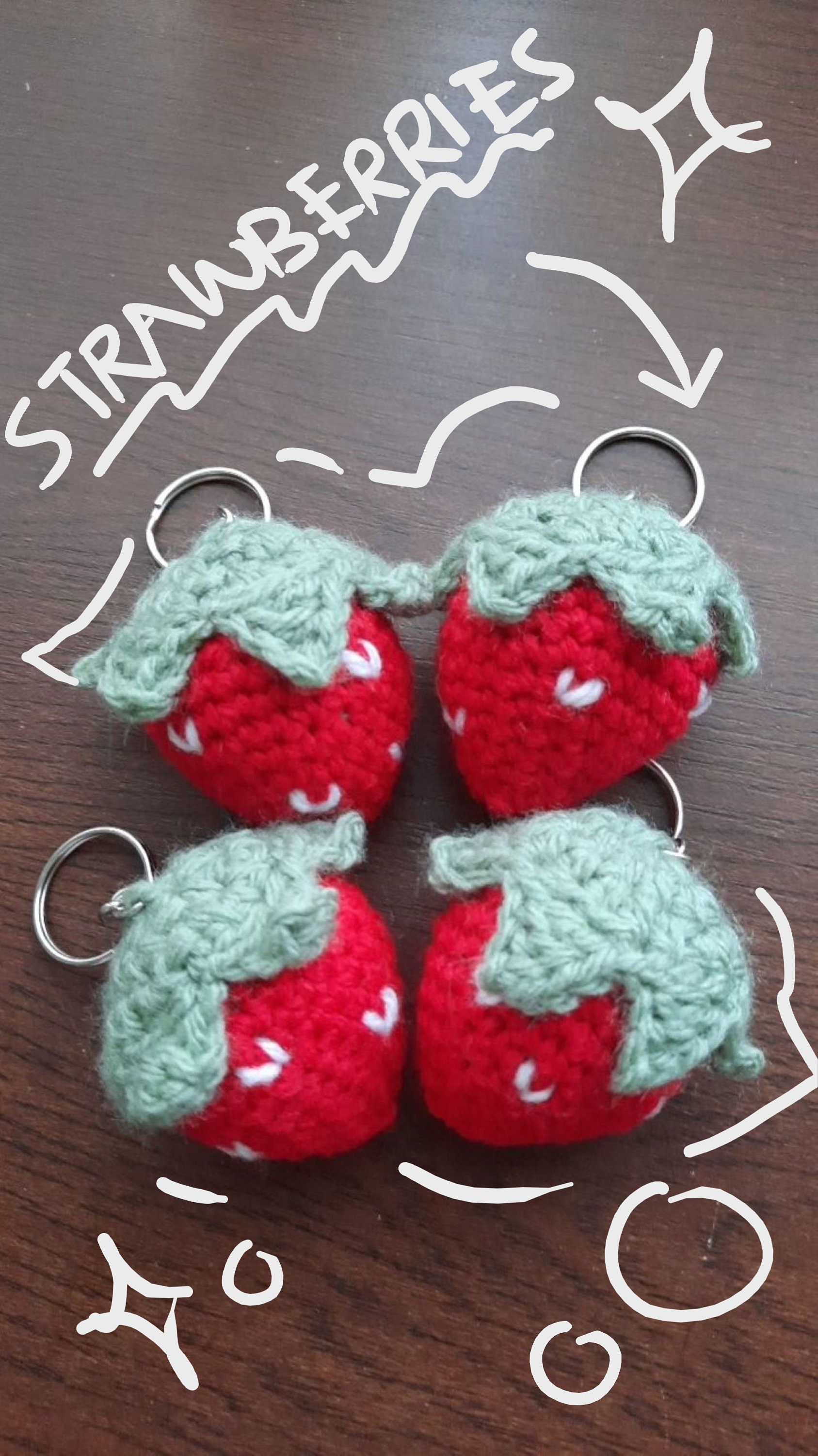Crochet Strawberry PDF Pattern - Etsy