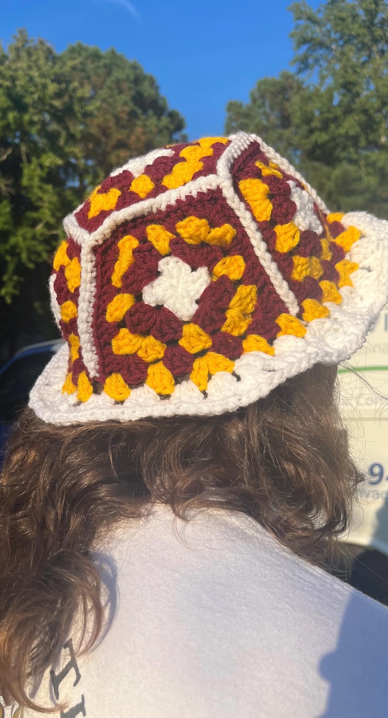 Washington Commanders NFL Football Team Handmade Crochet Bucket Hat - Etsy