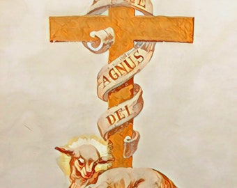 Agnus Dei Poster - Etsy
