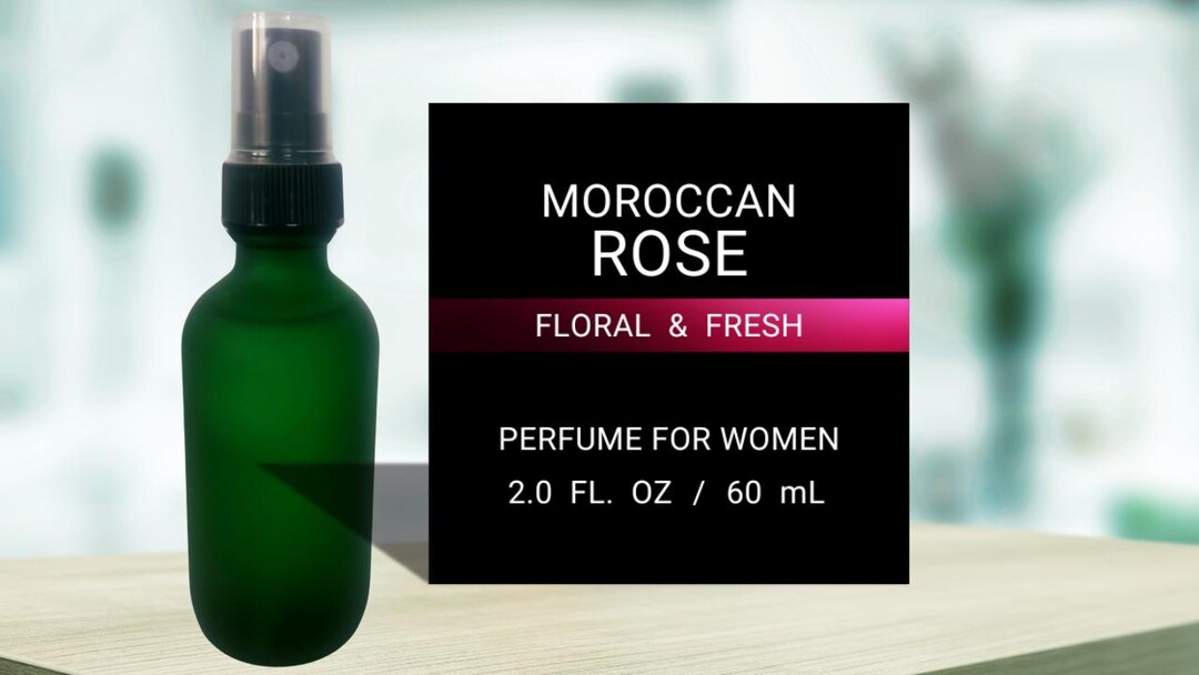 Moroccan Rose | Essential Oil Perfume for Women - No Synthetic ...