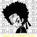 Huey Freeman Shinobi SVG & PNG for T-shirts, Decals Etc. - Etsy