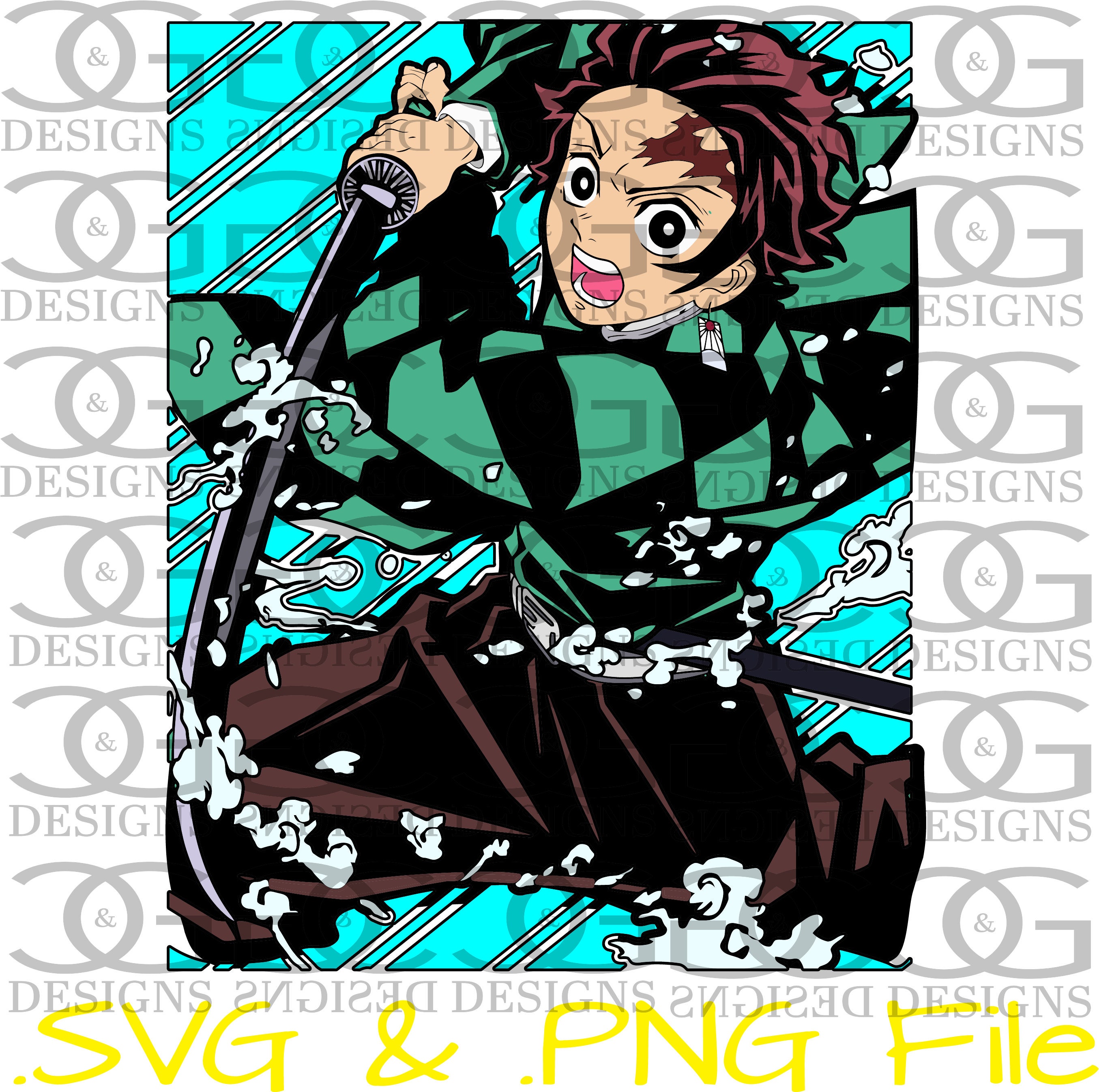 Breathing Style ANIME SVG & PNG for T-shirts Decals Etc. - Etsy