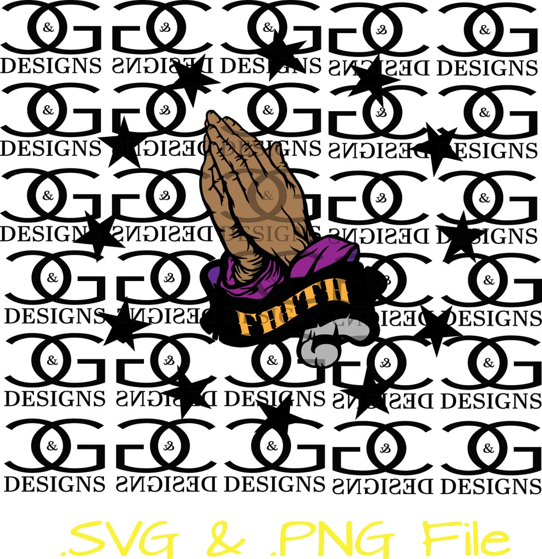 Faith Praying Hands SVG PNG: Cutting & Printing (digital Download) - Etsy