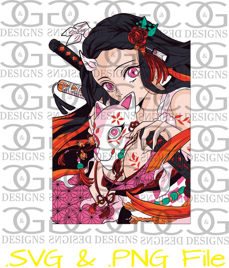 Adult Demon Girl SVG & PNG for T-shirts, Decals Etc. - Etsy