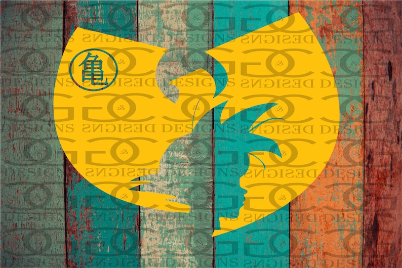 Wu Tang Goku SVG & PNG for T-shirts, Decals Etc. - Etsy