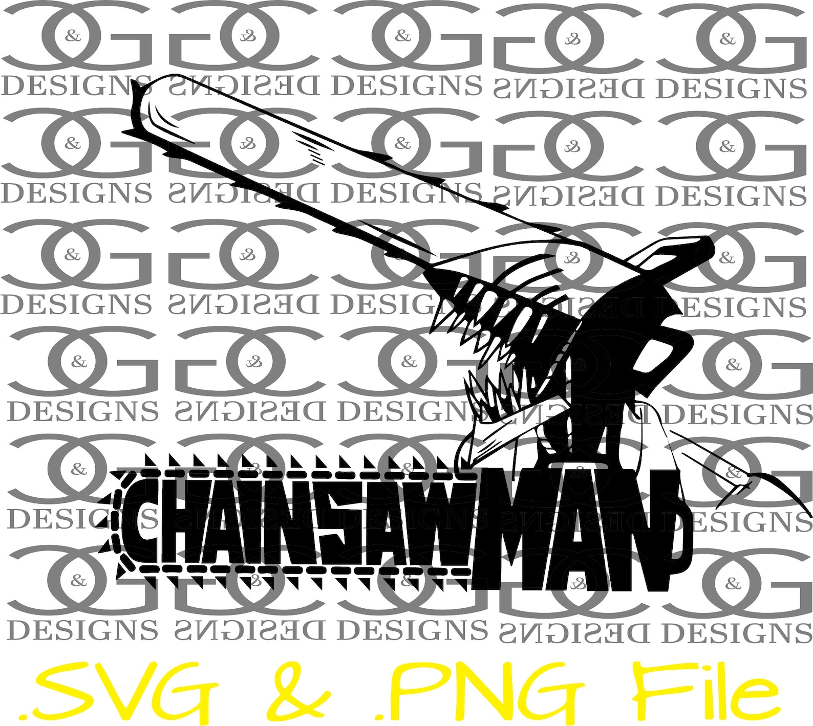 Chainman Logo SVG & PNG for T-shirts, Decals Etc. - Etsy