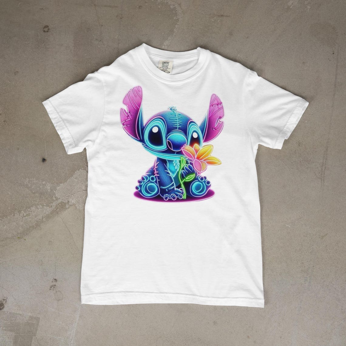 Neon Stitch PNG - Etsy