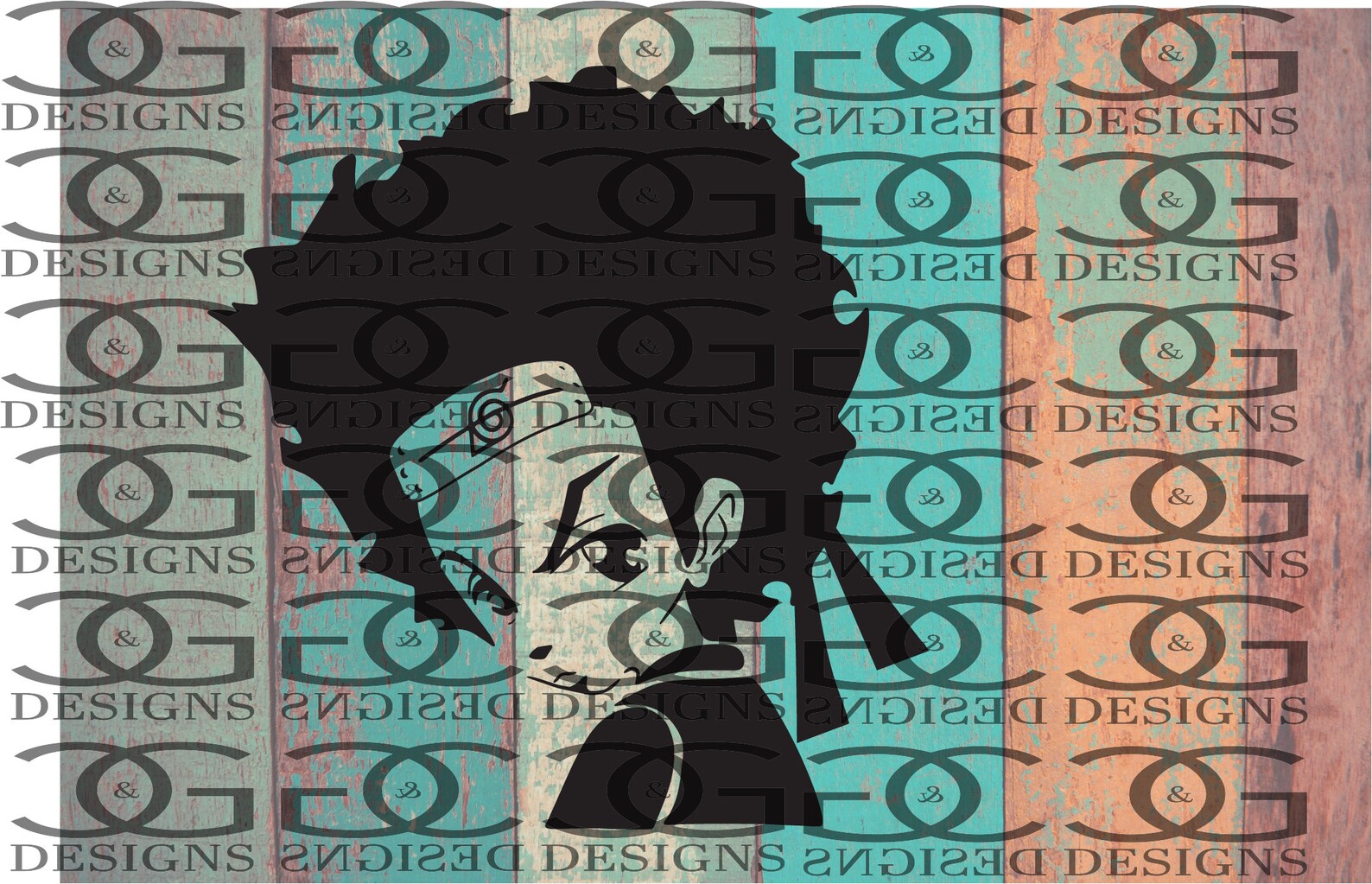 Huey Freeman Shinobi SVG & PNG for T-shirts, Decals Etc. - Etsy