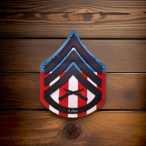 Custom Military Rank - Wall Plaque - Etsy