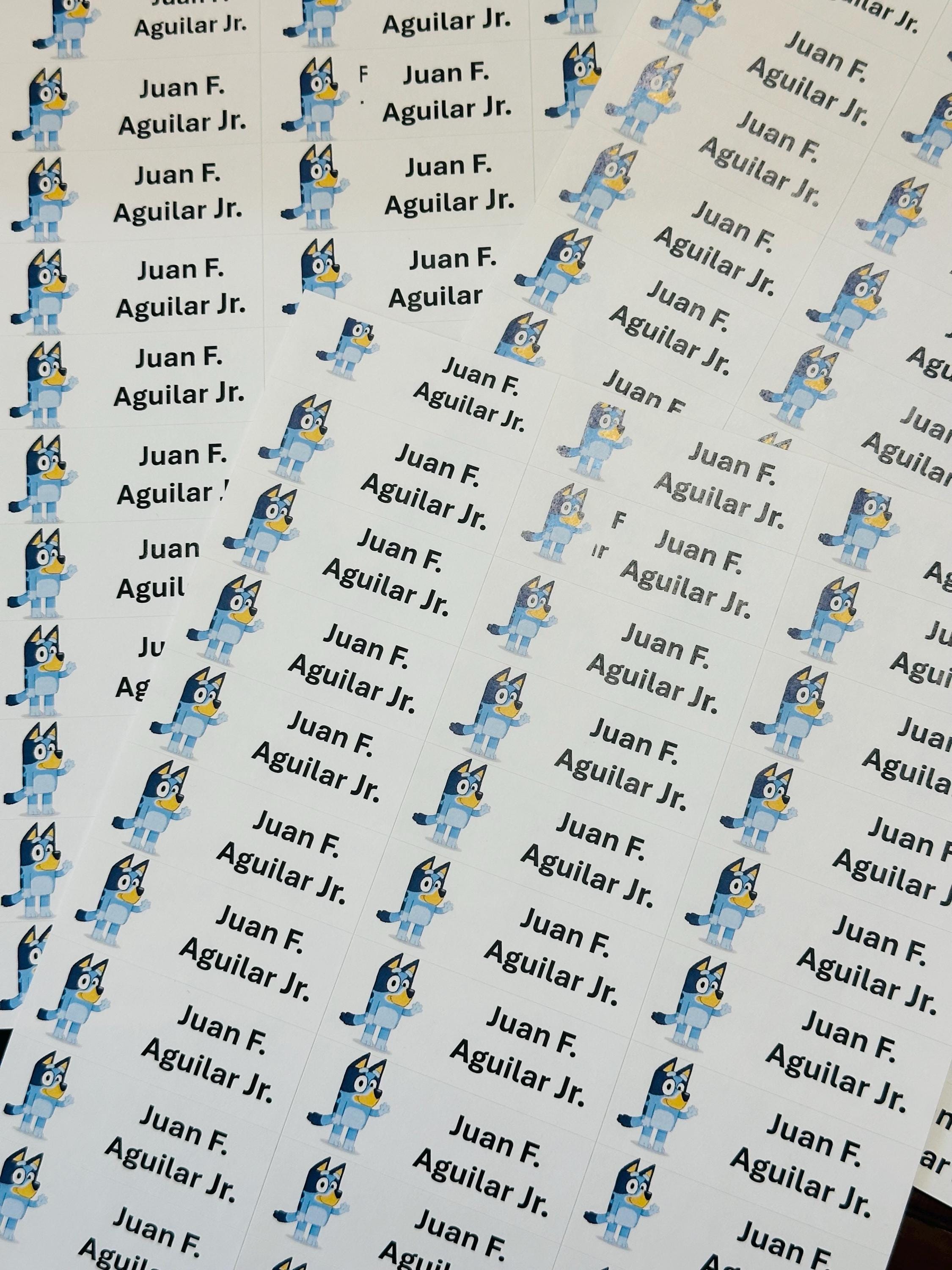 Personalized Labels School Supplies / Etiquetas Personalizadas Para ...