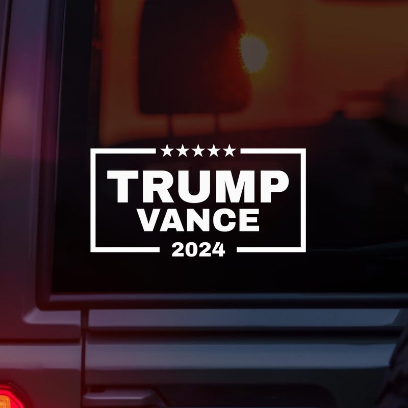 Trump Window Decal - Etsy