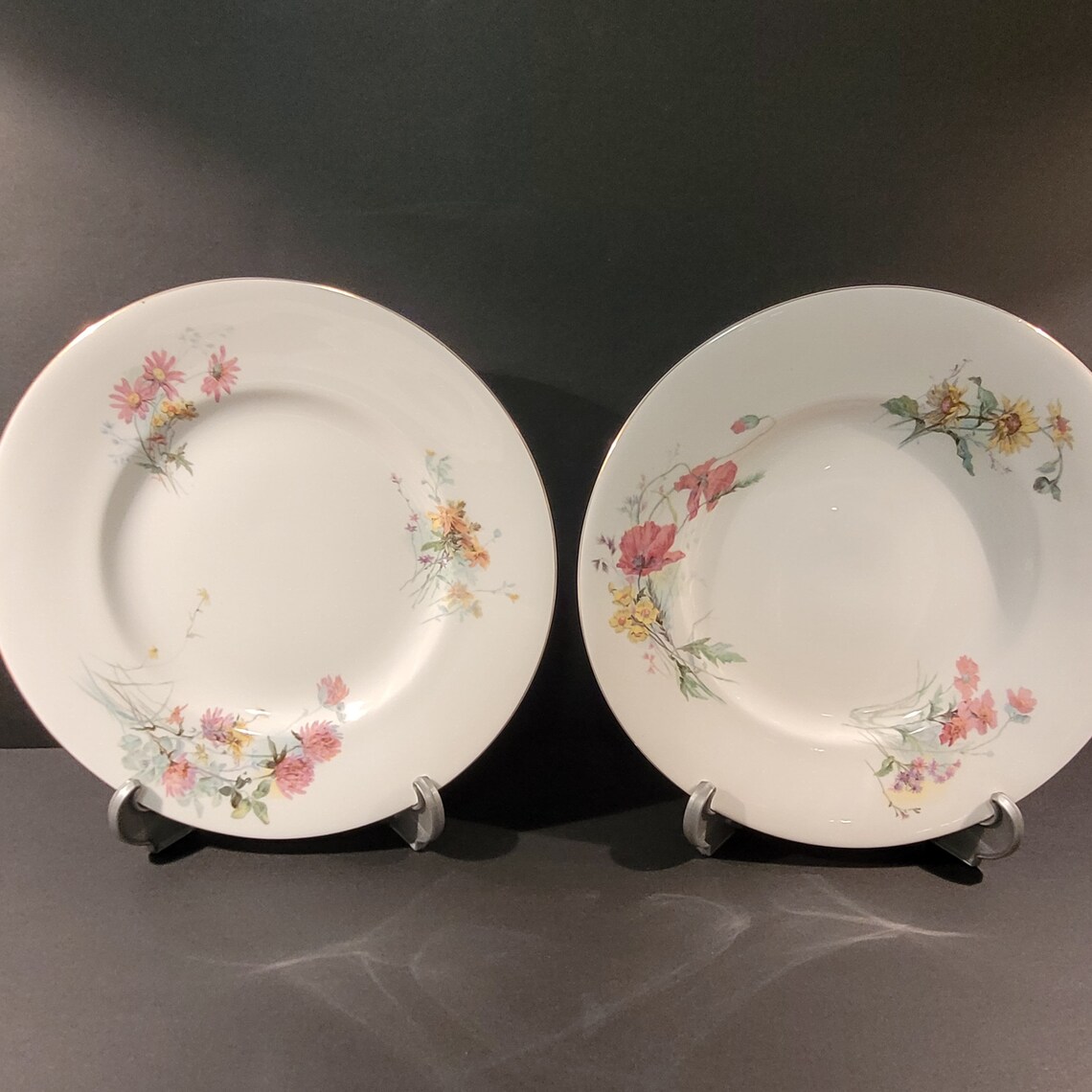Rare Antique Royal Worcester Tea Set and Plates, C.1880s, Hand-painted ...