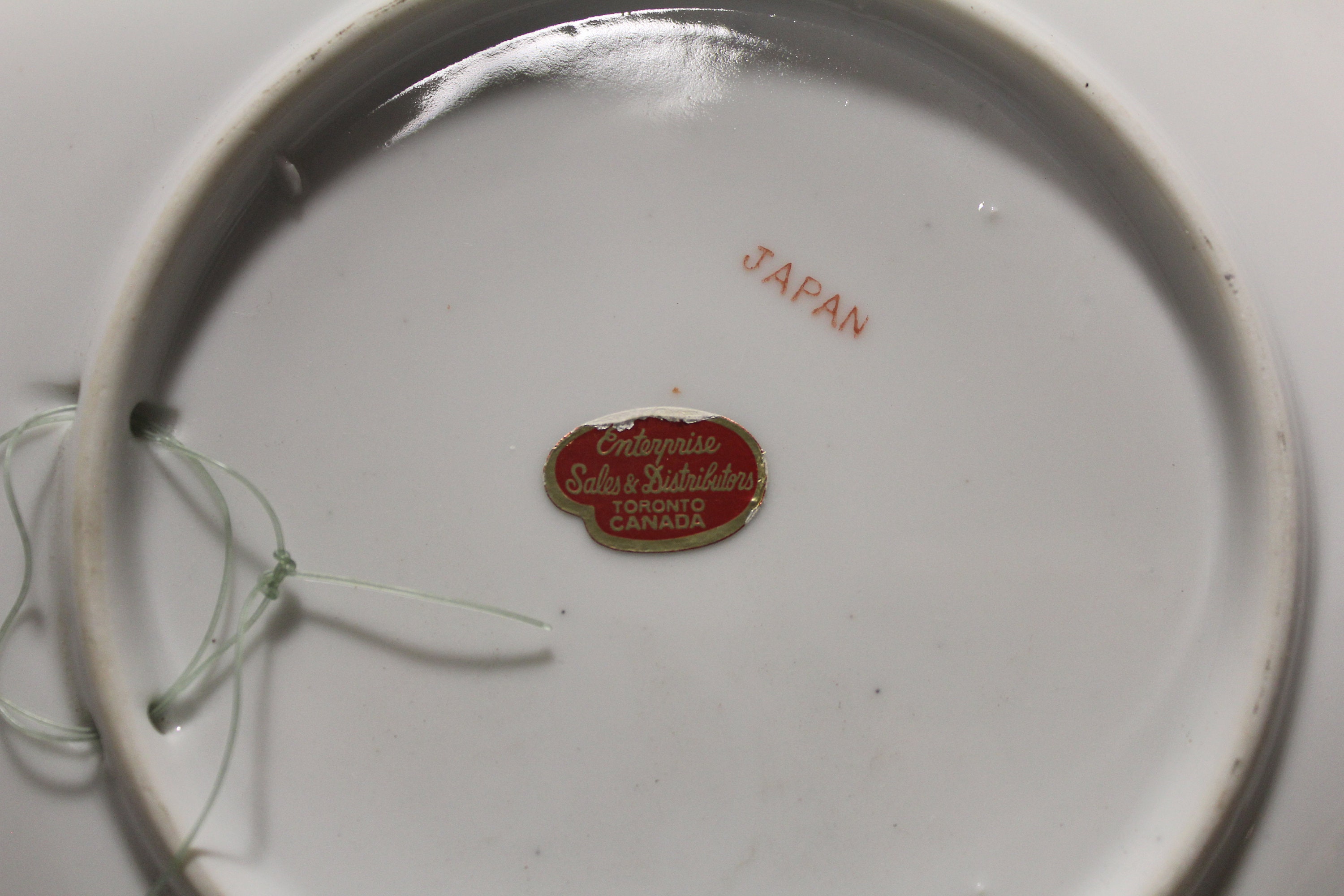 Vintage Set of 3 Fruit Motif Plates, Wall Decor, Scalloped Edges, F.T.C ...