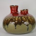 Mid-century Germany Volcano Lava Drip Glaze Double Opening - Etsy