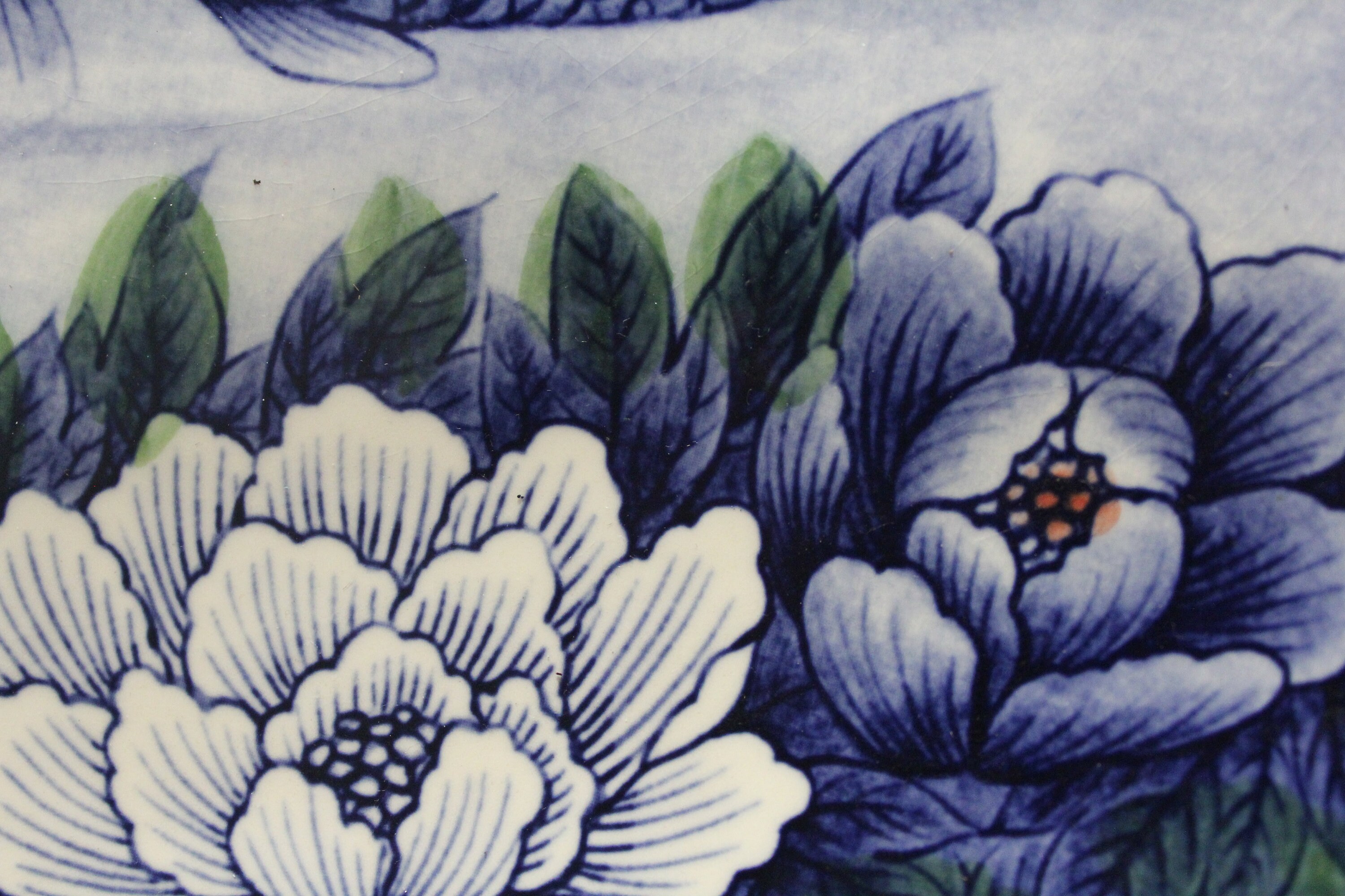 16 Japan Vintage Koi Fish Plate, Taraku Old Work, Showa Retro, Arita ...