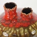 Mid-century Germany Volcano Lava Drip Glaze Double Opening - Etsy