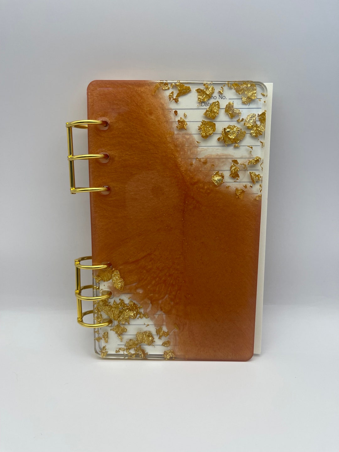 Custom Notebook, Handmade Resin A6 Notebook, Custom Resin Notebook ...
