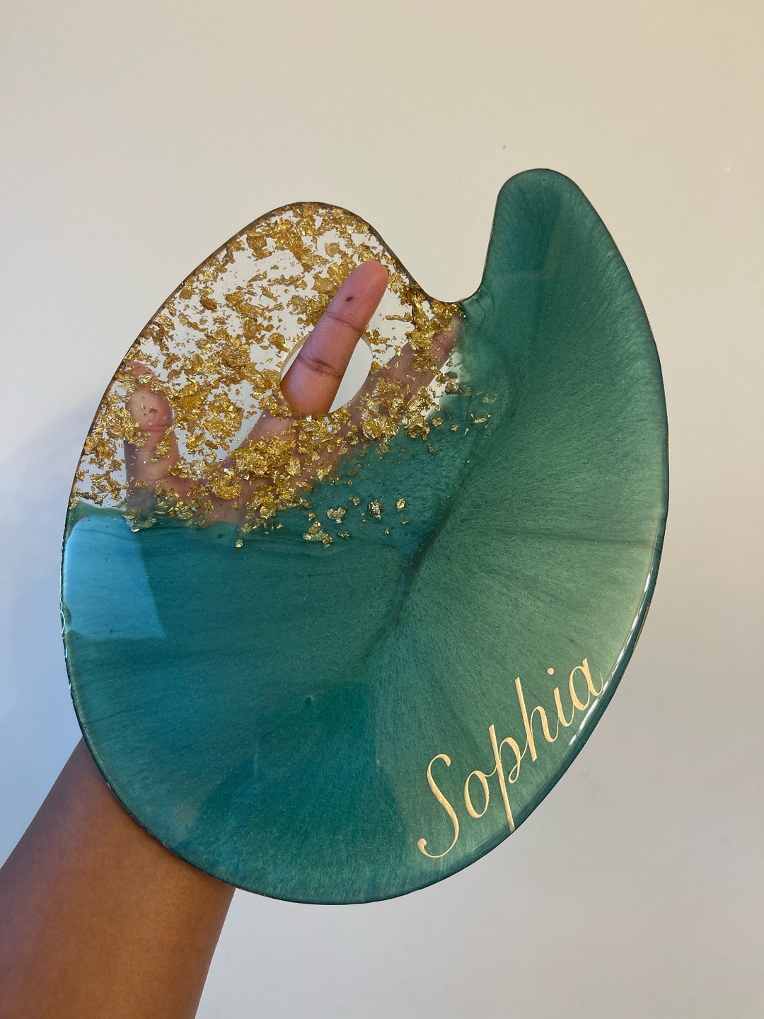 Custom Artist Palette, Handmade Resin Palette, Purpose Home Studio ...