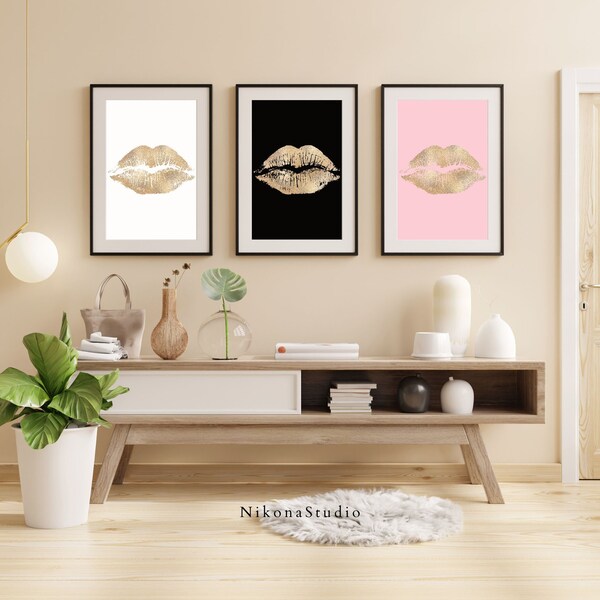 Lips Poster - Etsy UK