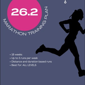 18-week Marathon Training Plan PDF - Etsy