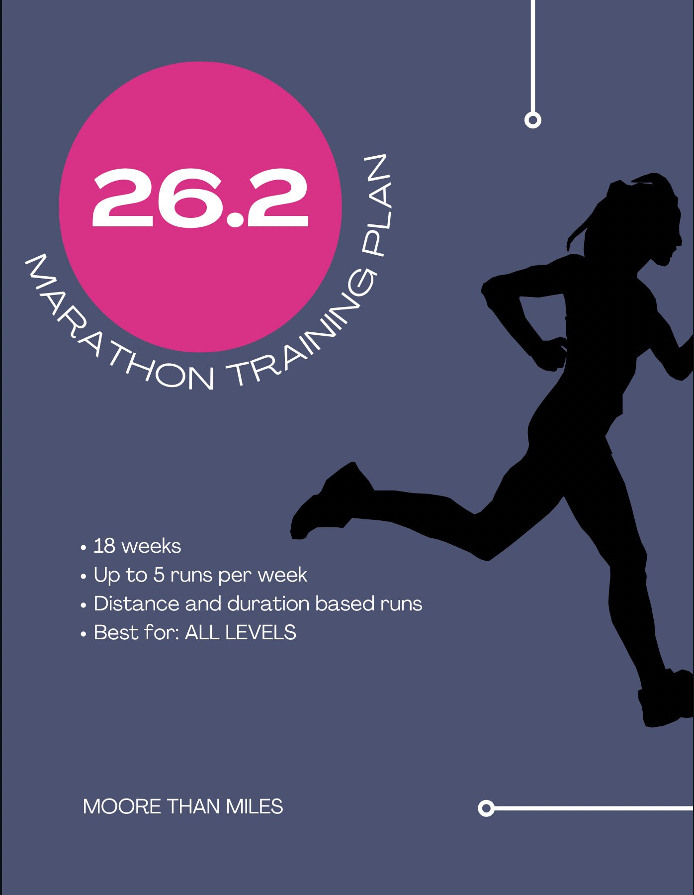 18-week Marathon Training Plan [PDF] - Etsy