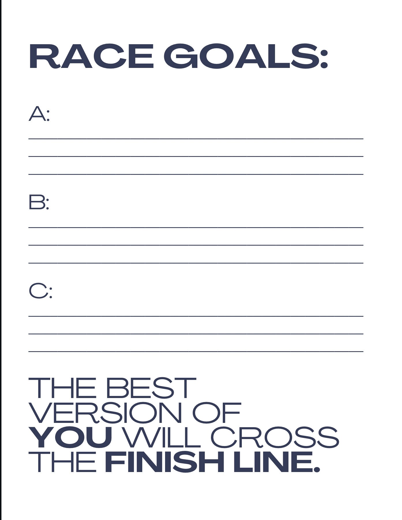 18-week Marathon Training Plan PDF - Etsy