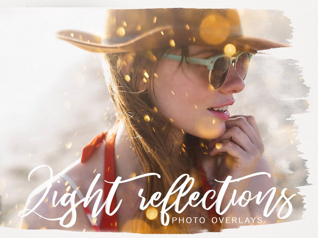 Light Reflections JPG Photoshop Overlays - Etsy