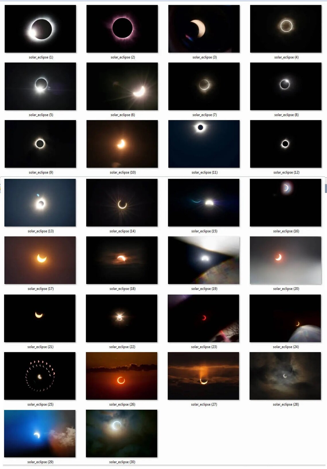 30 Eclipse Photoshop Overlays - Etsy