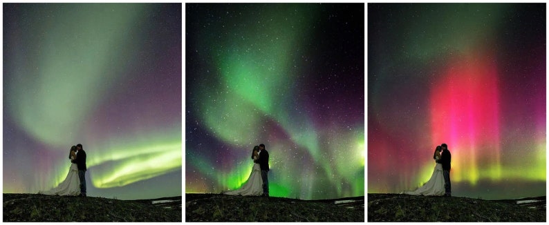 60 Northern Lights Photoshop Overlays - Etsy