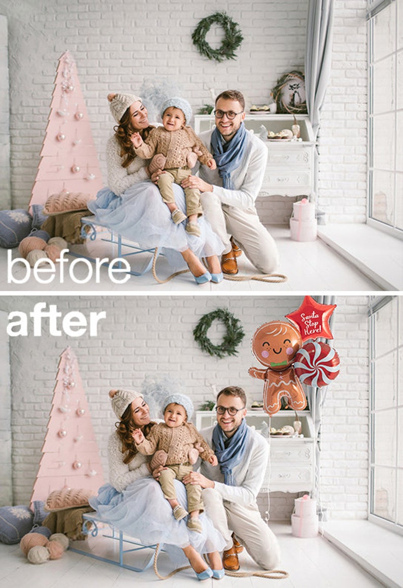 Balloons PNG Photoshop Overlays - Etsy