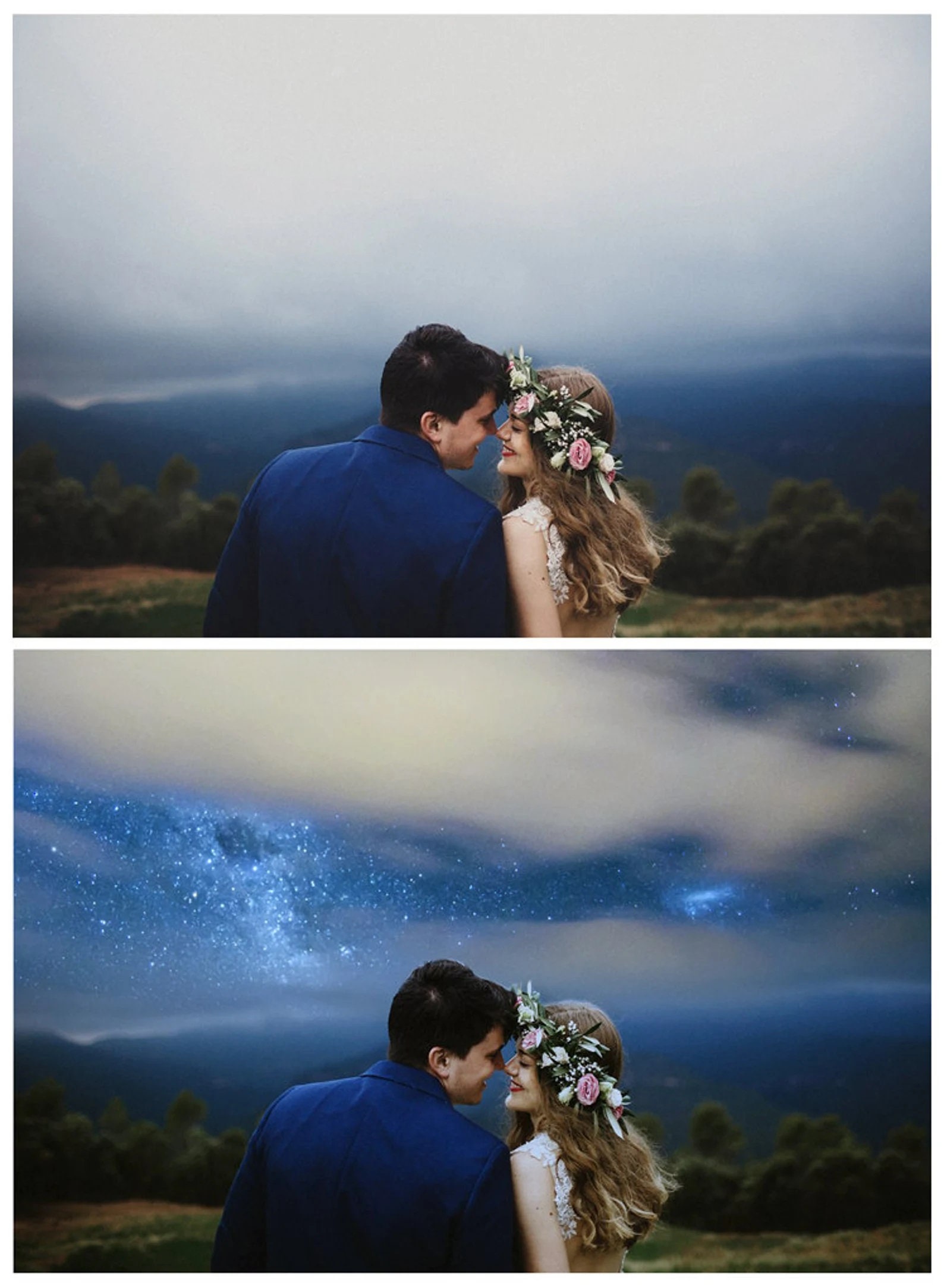 70 Night Sky Photoshop Overlays - Etsy