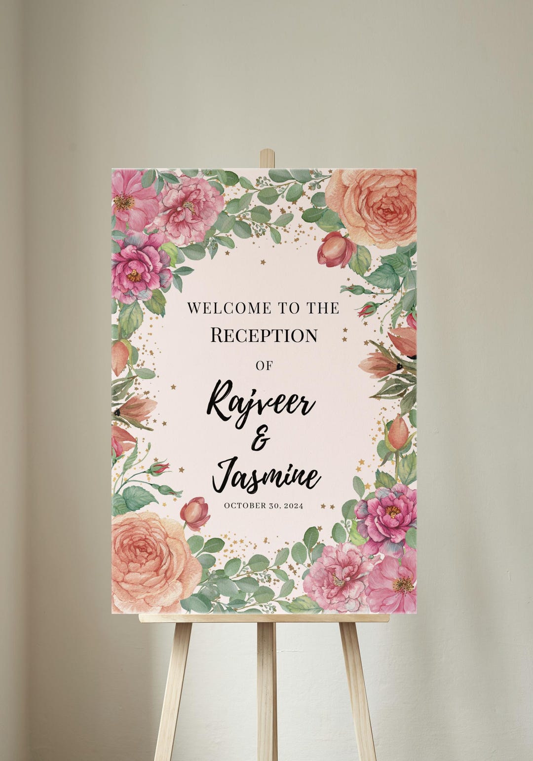 Welcome Sign | Custom Reception Sign - Etsy