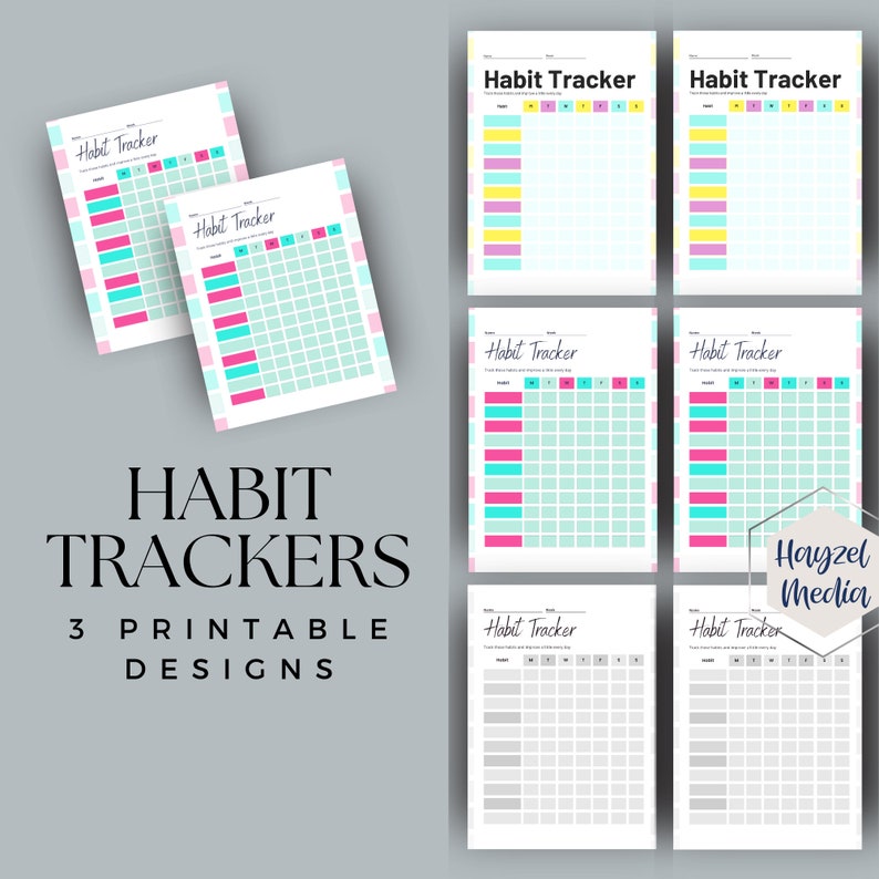 Daily Habit Tracker - Track Your Habits and Improve Your Life | Daily ...