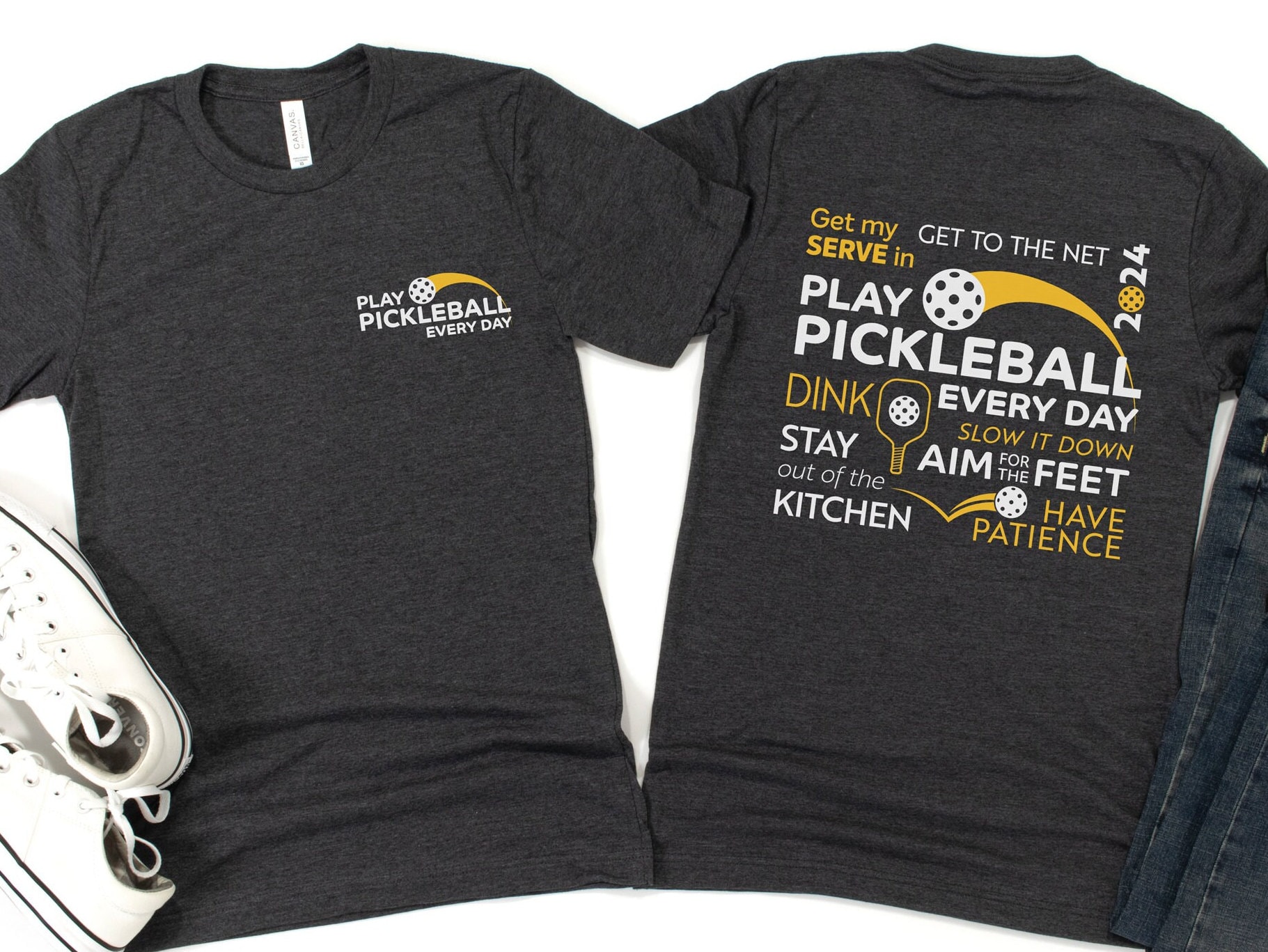 Pickleball T Shirt for Pickleball Team League Shirt Pickle Ball Player ...