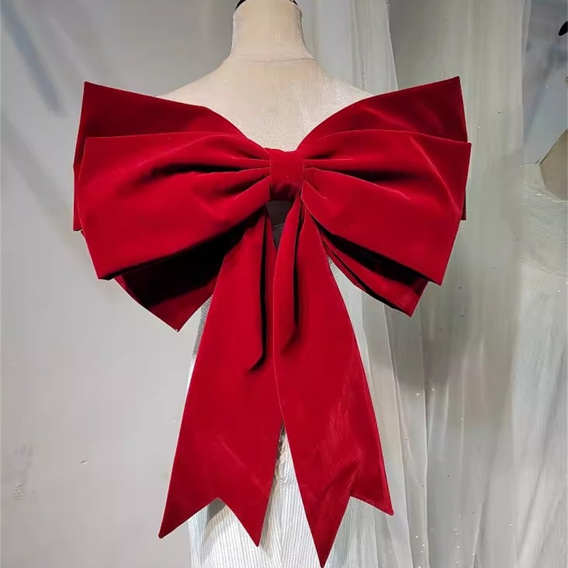 Velvet Bow - Etsy