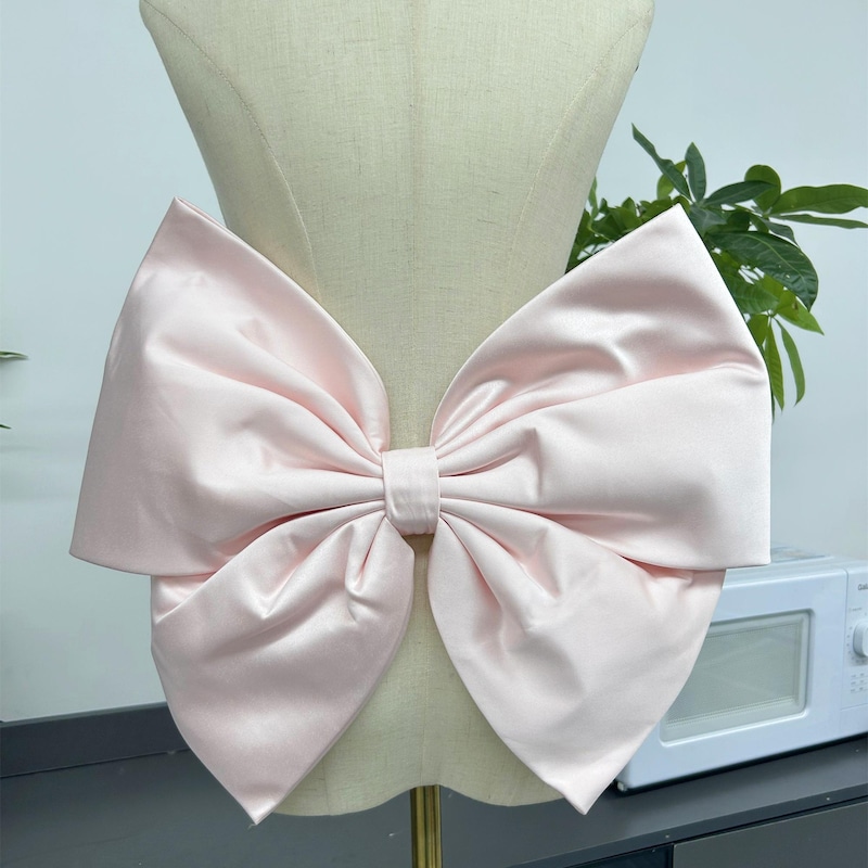 Large Pink Bow - Etsy